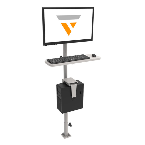 Versadesk Sentry Floor Mount Computer Station – standingdesklife
